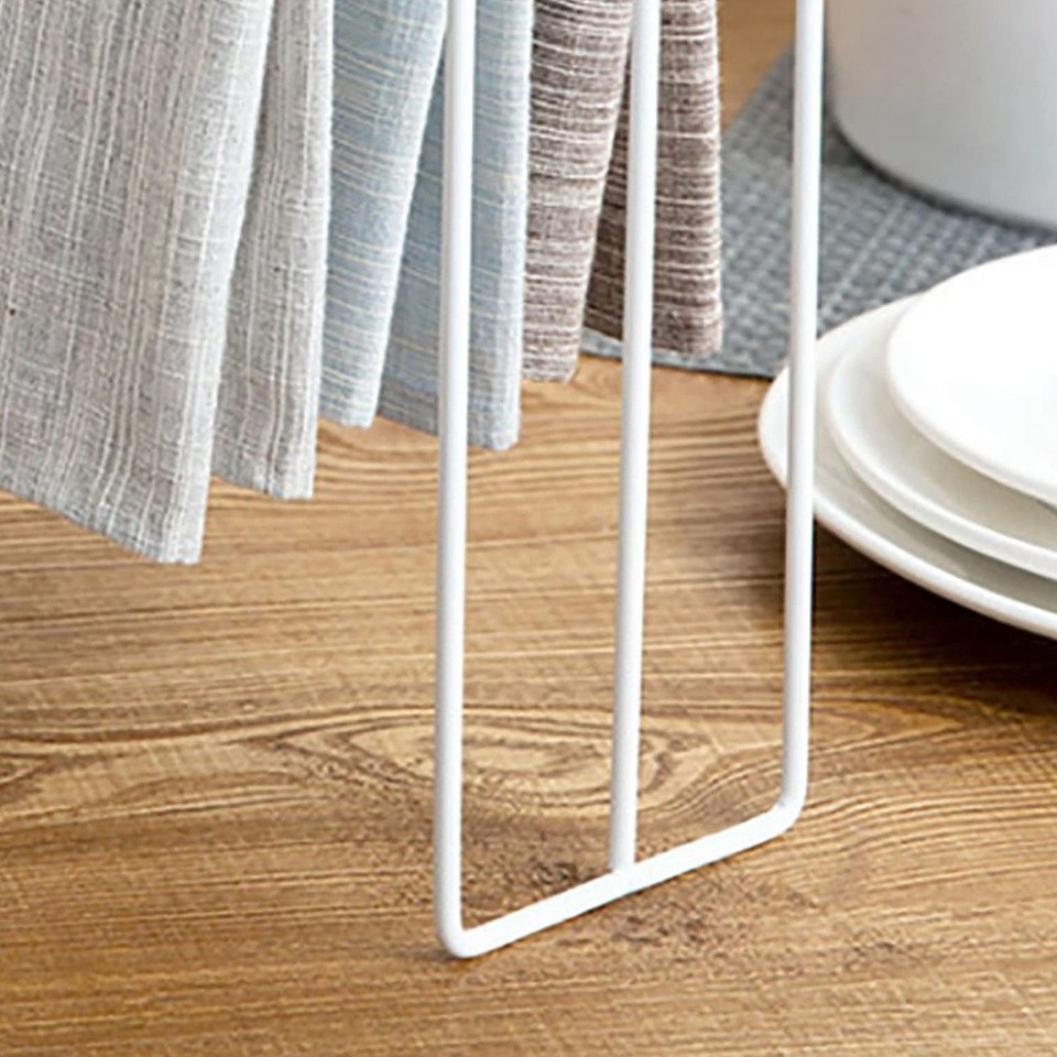 Kitchen Countertop Dish Towel Drying Rack Vertical Dish Towel Support ...