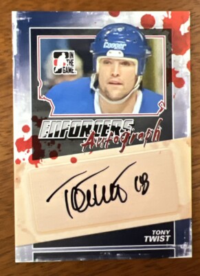 2011-12 In the Game Enforcers - Autographs #A-TT Tony Twist | eBay