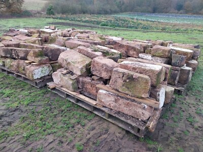 Reclaimed Red Sandstone | eBay UK