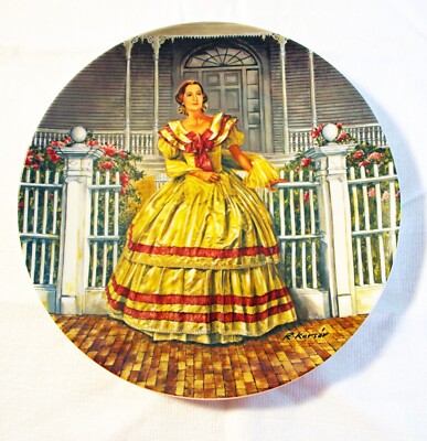 1980 Gone With the Wind Collector Plate ~ Melanie ~ Knowles China w/COA ...