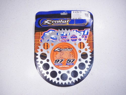 #23 Renthal Chainwheels 90-03 KTM 250/300/360 Rear Chain Sprocket 49T ...