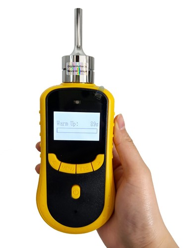 Portable Chlorine Gas Detector Built-in Pump Two-stage Sound Light ...