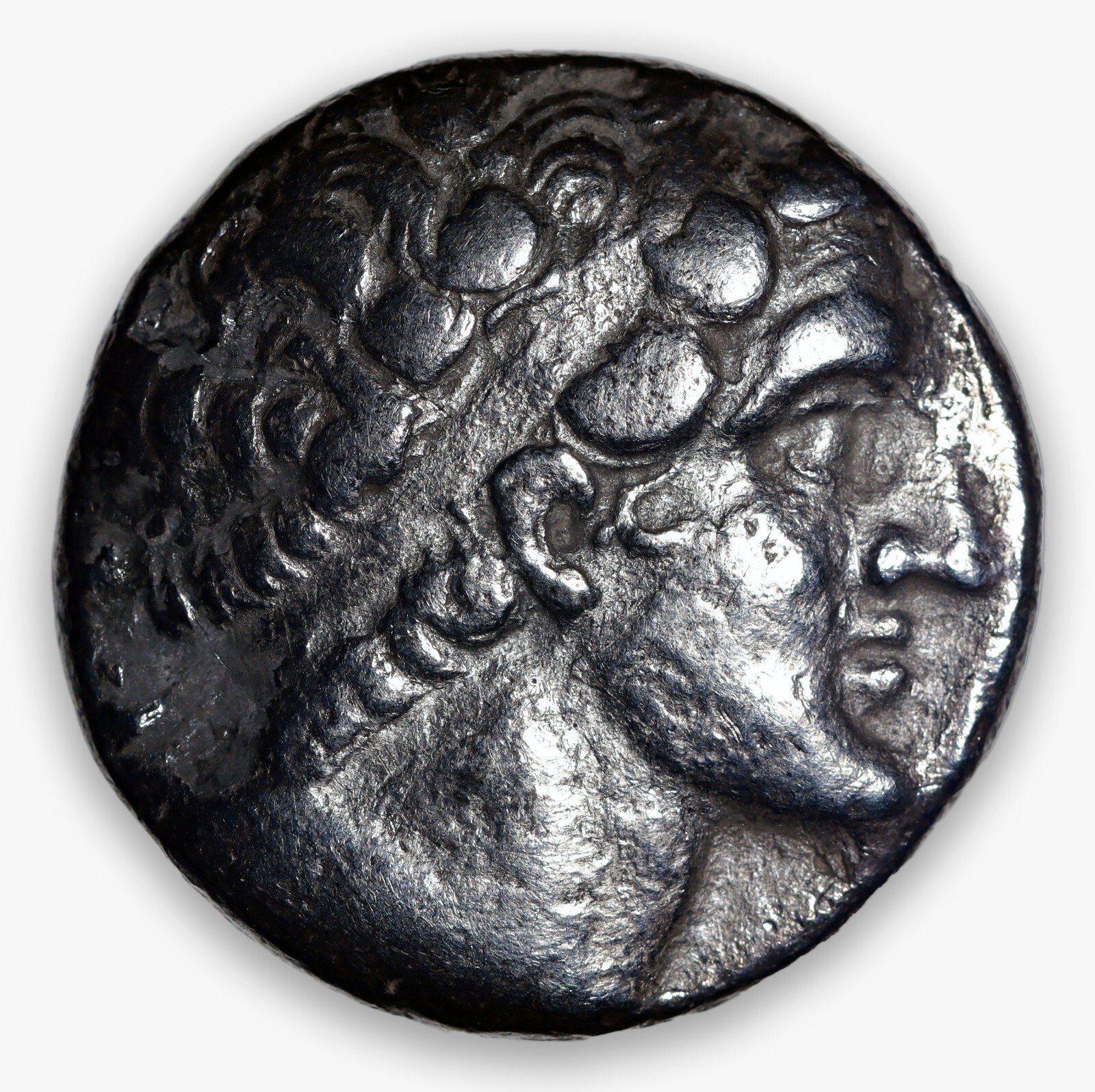 Ptolemy VIII Euergetes AR Tetradrachm Ptolemaic Greek Silver Coin 145 ...