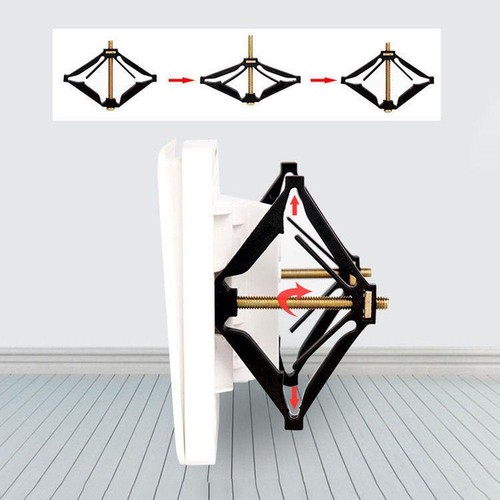 Metal Wall Mount Cassette Panel Bracket Repair Tool Support Rod Bottom ...