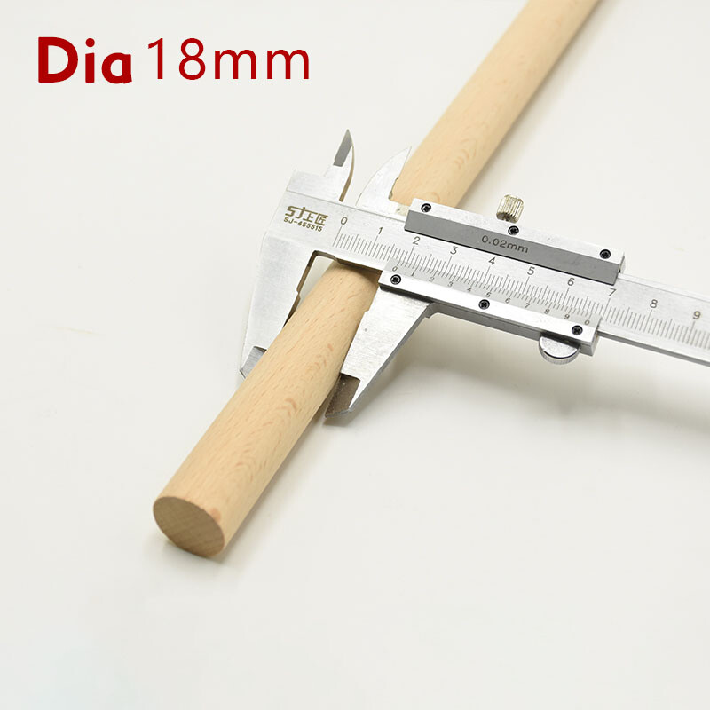 Beech wood 30cm Wooden Dowling Rods Craft Sticks Rods Dowels 6 - 60mm ...