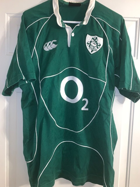 Canterbury O2 Rugby Jersey Green Adult Size XL | eBay