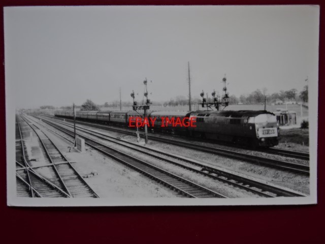 PHOTO CLASS 52 DIESEL WESTERN CLASS LOCO NO D1064 WESTERN REGENT | eBay UK