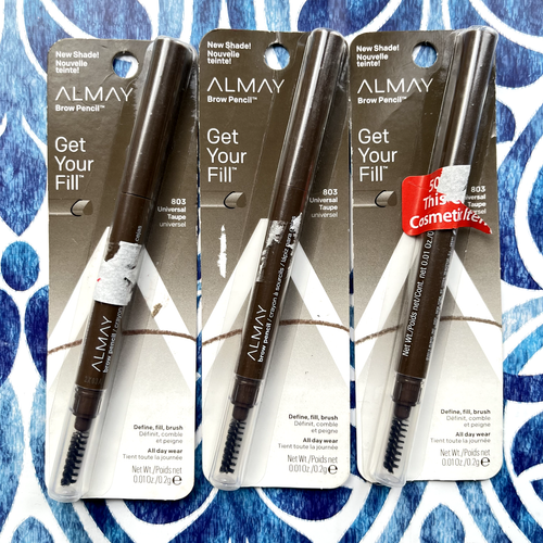 ALMAY 3 Pack Eyebrow Pencil 803 Universal Taupe | eBay