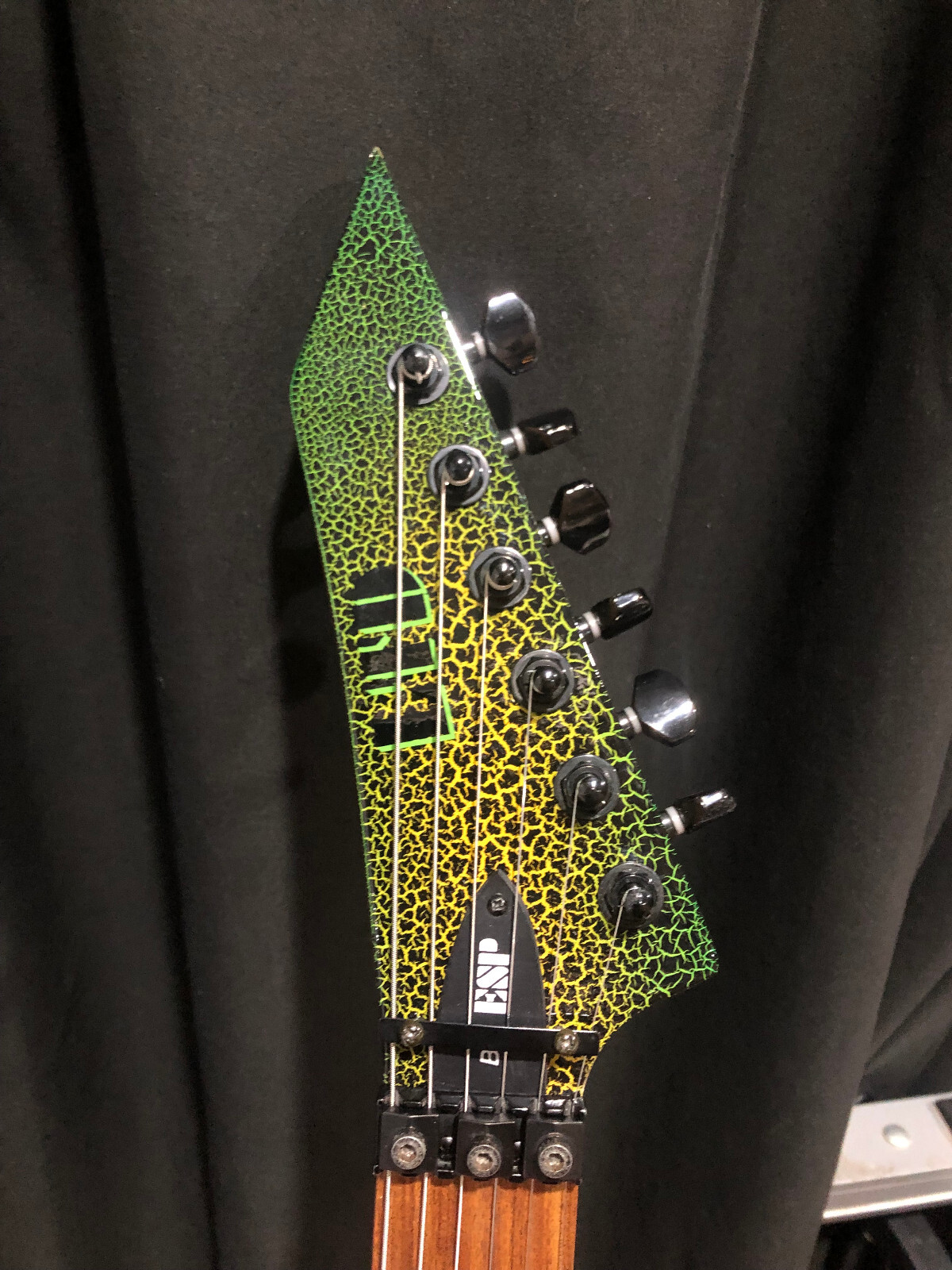 ESP LTD Headstock Logo Custom Silver Gold Premium Vinyl Guitar ...