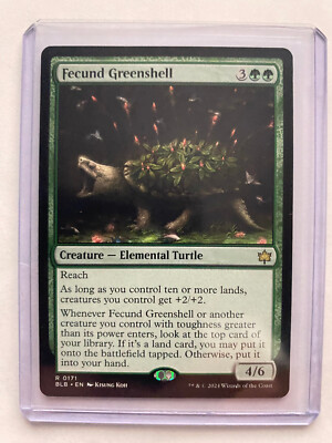 x1 Fecund Greenshell R MTG Bloomburrow M/NM, English | eBay