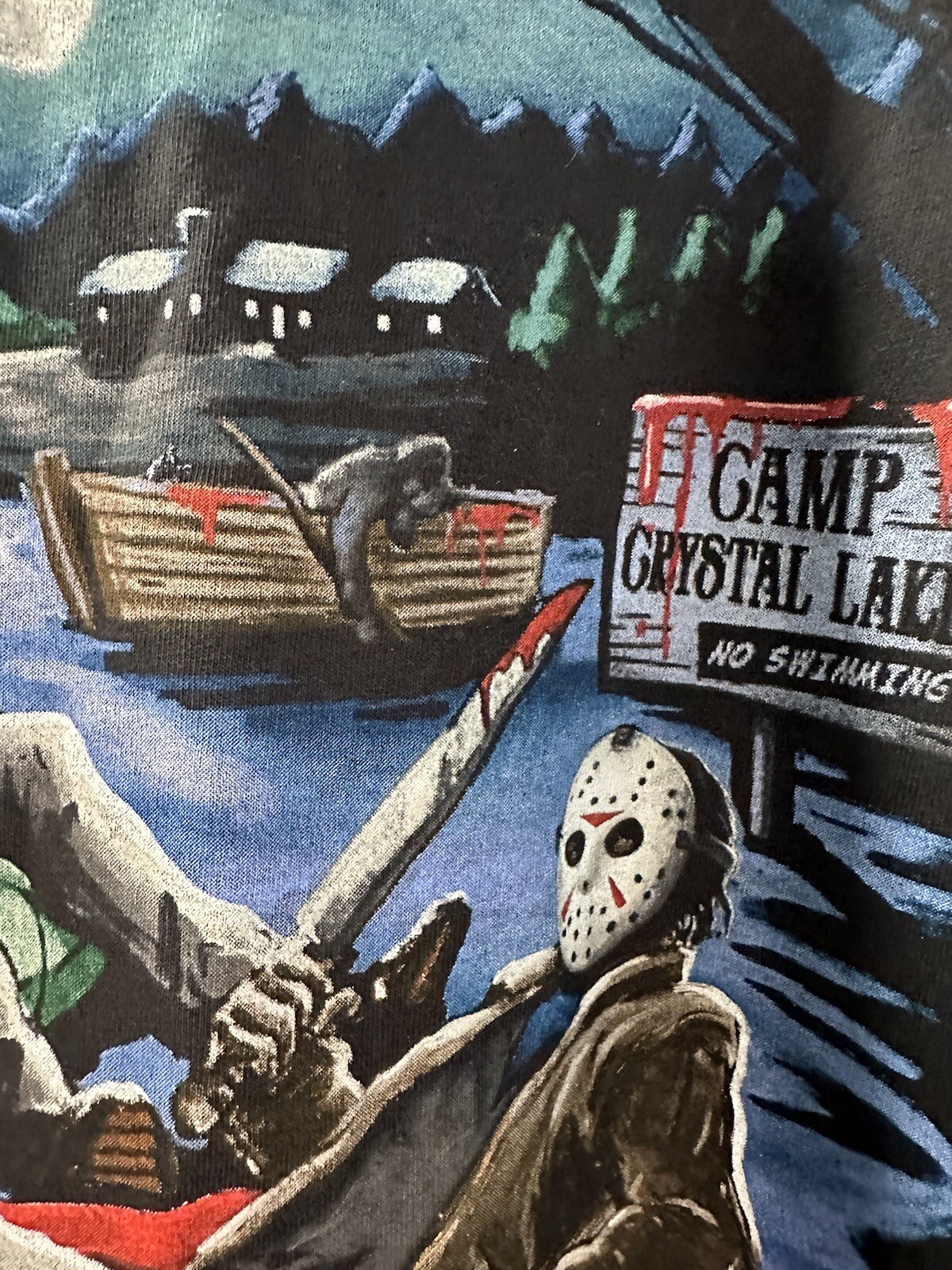 Nightmare on Elm Street-Freddy Krueger/Jason/Camp Crystal Lake T-Shirt ...