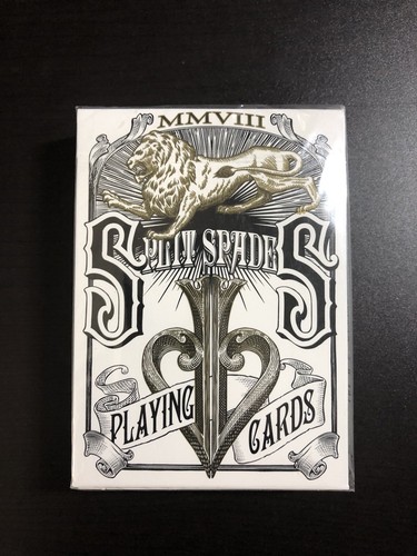Split Spades Black Limited 1st Edition Playing Cards David Blaine NEW SEALED | eBay