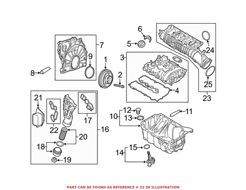 Genuine OEM Engine Intake Manifold for Mini 11617617500 | eBay