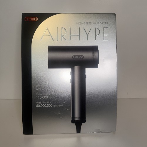 TYMO AIRHYPE High Speed Hair Dryer /Diffuser Black Compact Kit New | eBay