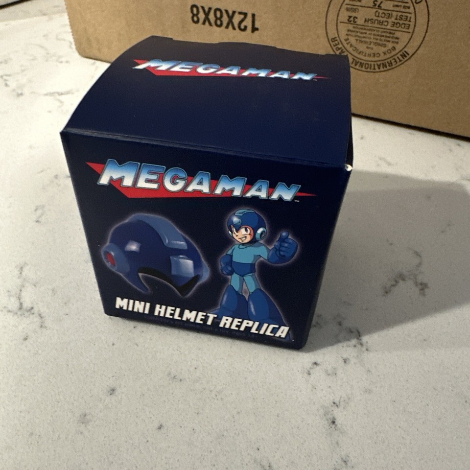 MEGA MAN Mini Replica LOOT CRATE Red Helmet Capcom Red Rush | eBay