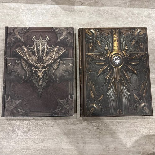 Lot of 2 Diablo III: Book of Tyrael And Book Of Cain Hardcover Insight ...
