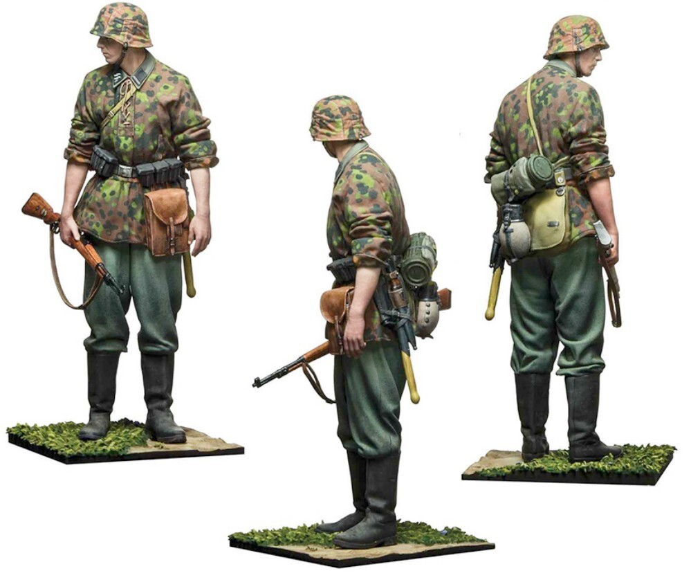 1/24 Resin Figures Model German soldiers in World War II unpainted ...