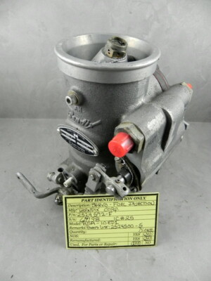 Aircraft Bendix Servo Fuel Injection RSA-10ED1 | eBay