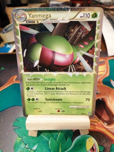 Pokemon card Yanmega Prime 98/102 HGSS Triumphant Holo Ultra Rare | eBay UK