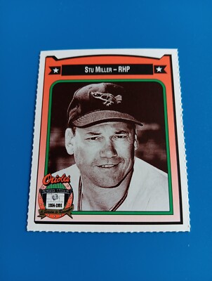 Stu Miller Baltimore Orioles 1991 Crown Baseball card # 304 | eBay