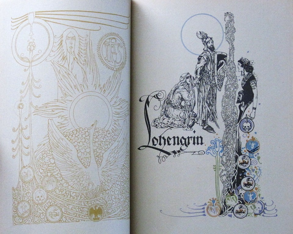 LOHENGRIN: KNIGHT OF THE SWAN (1913) Richard Wagner WILLY POGANY ...