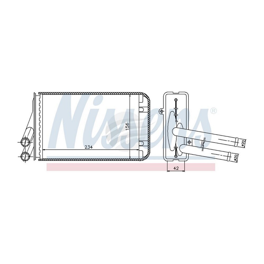 Jayrad HC0100 Heater Core fits Audi A4 95-on/VW Passat 3B 95-on | eBay ...