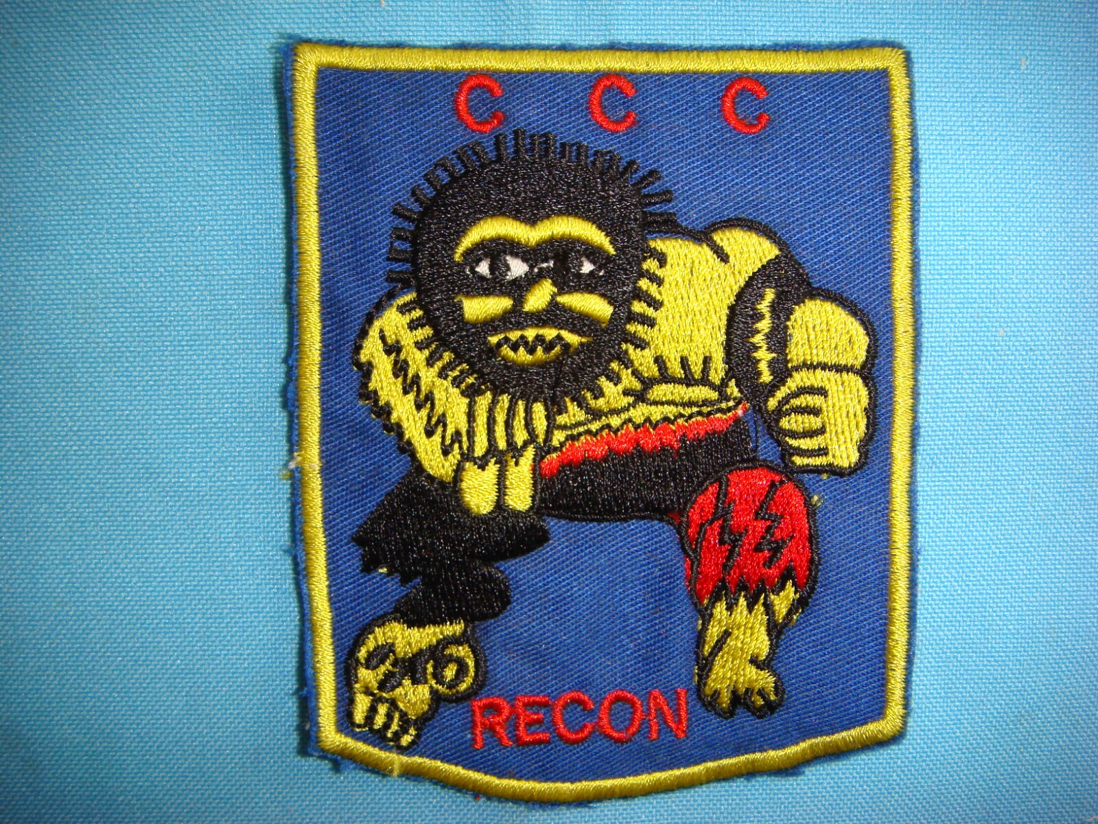 VIETNAM WAR PATCH , US 5th SF Grp MACV-SOG CCC RECON TEAM " THE HULK ...