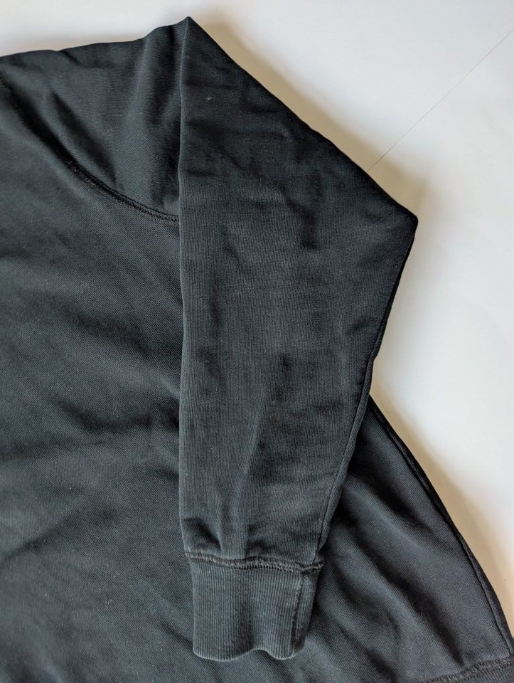 Douglas Hayward 1/4 Zip Sweatshirt Black 100% Cotton Men's UK Size Medium Good | eBay UK