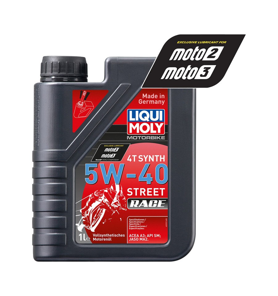 20779 - Huile de graissage moteur 1L Motorbike 4T 100% sintético 5W-40 ...