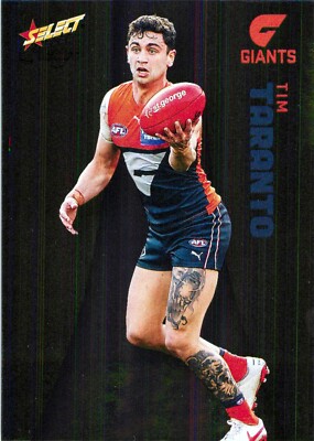 2022 GWS GIANTS AFL Card TIM TARANTO Footy Stars Prestige | eBay Australia