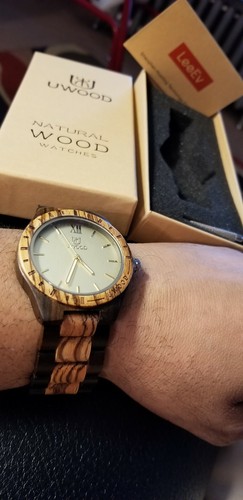 Uwood Mens Wooden Watches Classy Watch Solid Wood Gift for Men for sale ...