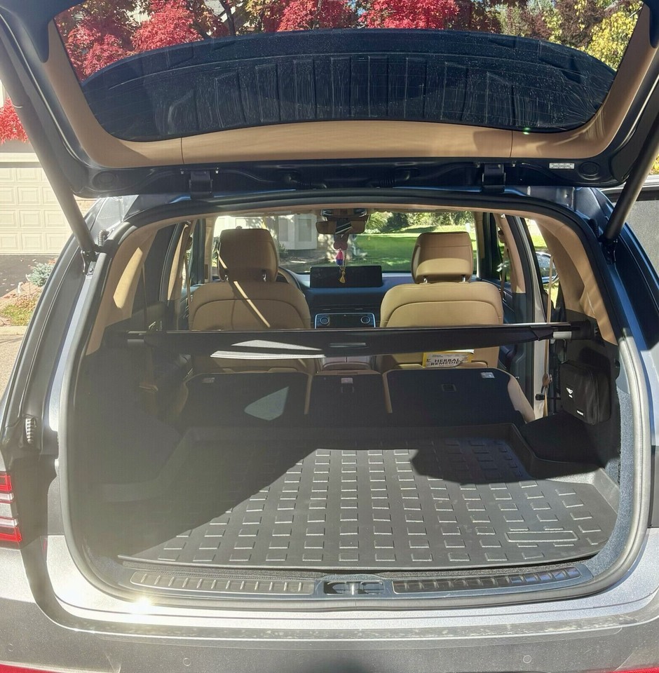 Rear Trunk Cargo Liner Floor Tray Boot Mat for Genesis GV80 5 & 4 Seat ...