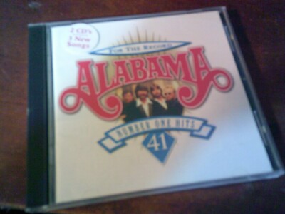 ALABAMA FOR THE RECORD NUMBER ONE HITS 41 2 CD SET 78636763323 | eBay