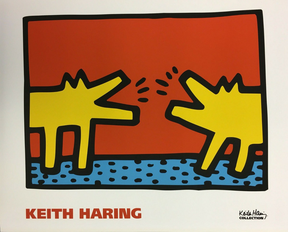 Cheetah Animals Keith Haring