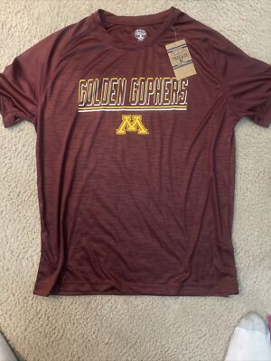 New w Tag Minnesota Golden Gophers T Shirt Mens Large 42/44 Rivalry ...