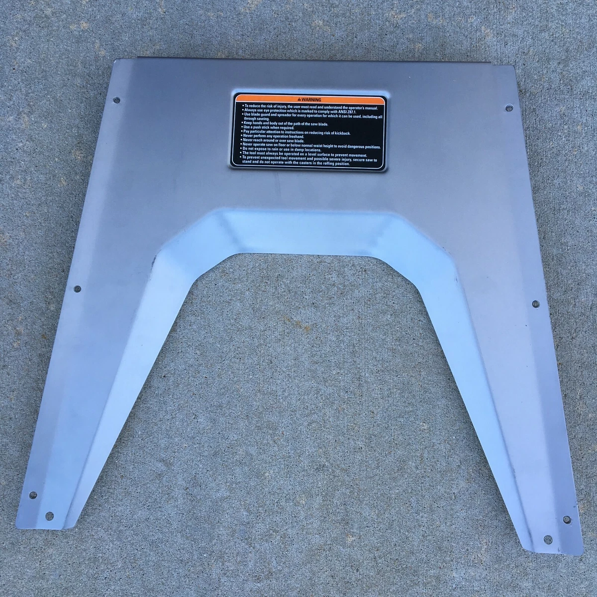 Ridgid R4512 Table Saw Manual