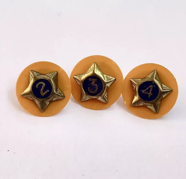 Vintage Boy Scouts 2,3,4 Year Years of Service Star Pins - Lot Of 3 | eBay