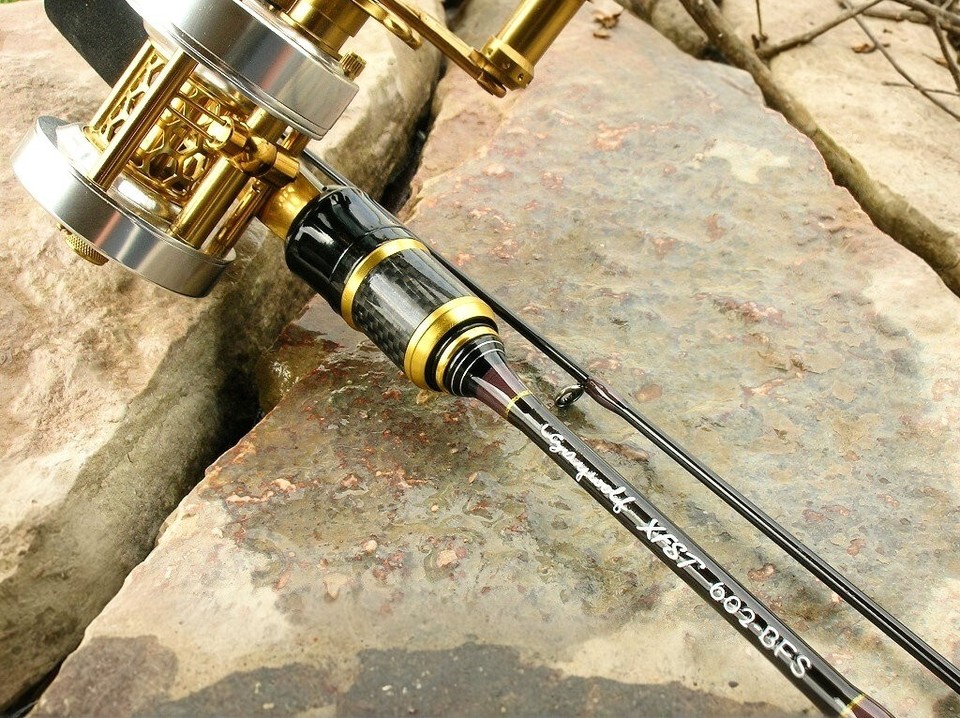 Graywolf XFST - 6'0" BFS ROD 1/16-5/16oz - 2pc Bait Finesse Rod - Bait ...