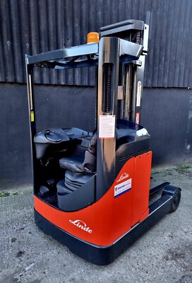 Linde R20 Electric Reach Truck/Narrow Aisle Forklifts/ 5.4 Meters Lift ...