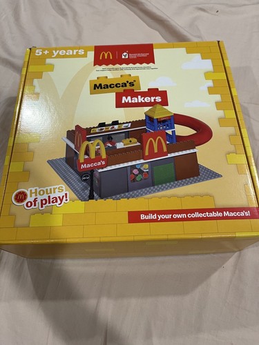 Macca’s Makers Build Your Own Brick McDonalds Maccas LIMITED EDITION | eBay