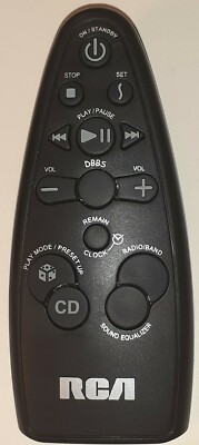 Rca Triangle Remote control [Tested] All buttons send a signal. | eBay