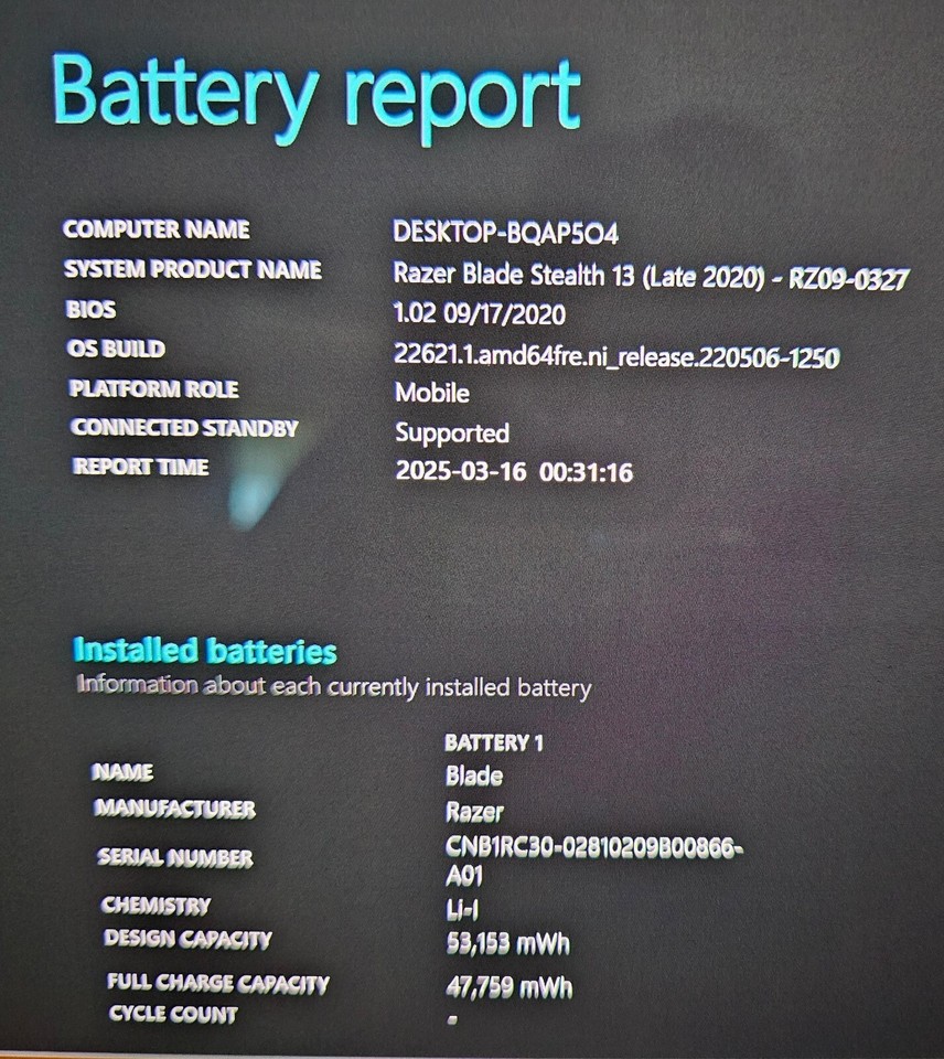 RAZER BLADE STEALTH 13 OLED FHD TOUCH CORE I7-1165G7 16GB RAM GAMING ...