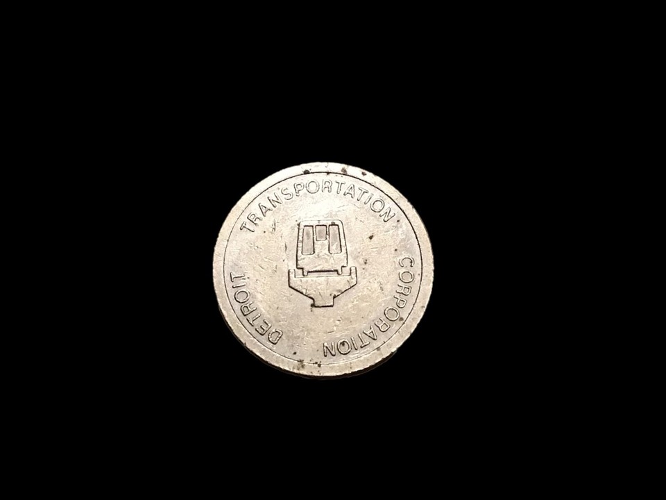 DPM City of Detroit Bus Transportation Token Coin | eBay