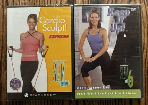 2 DVD Lot: Debbie Siebers' Slim in 6 - Keep It Up! + Cardio Sculpt NEW ...