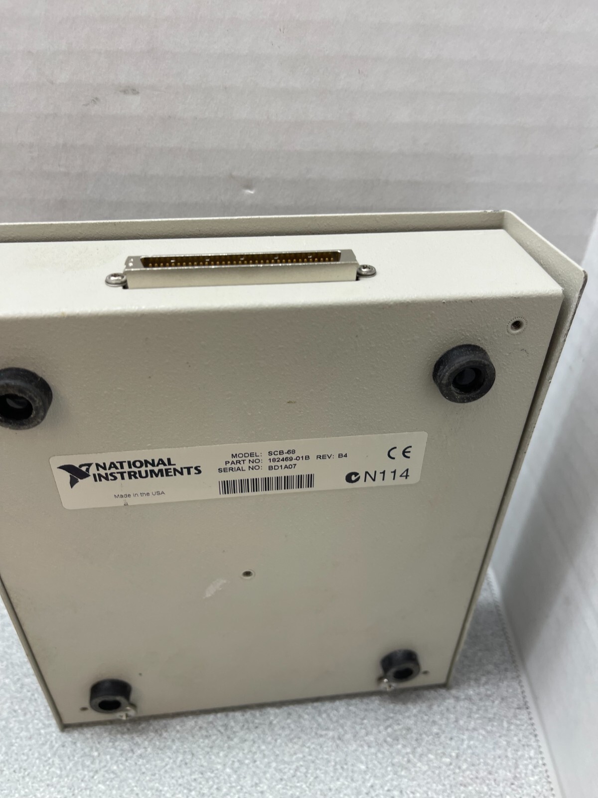 National Instruments NI SCB-68 Shielded I/O Connector Block | eBay