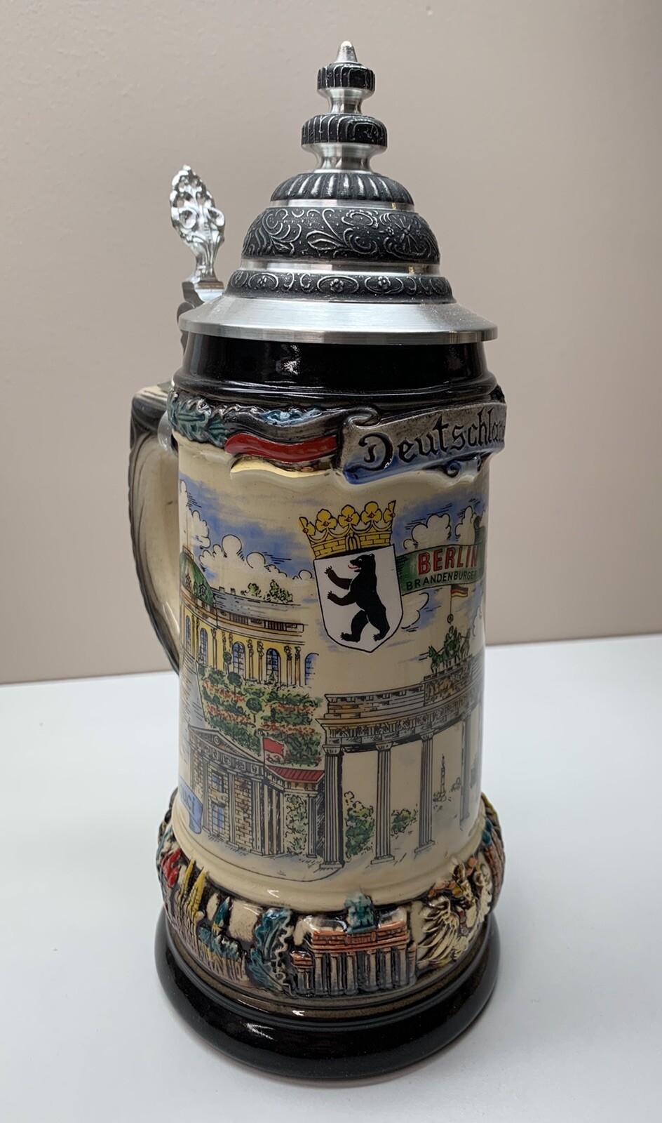 Zoller & Born Limited Edition Hand Painted Stein German Cities 440/5000 ...
