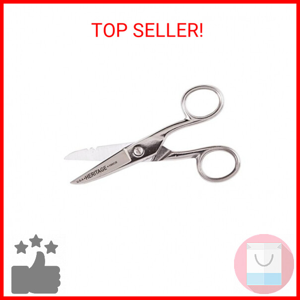Klein Tools Electrician Scissor, Stripping Notches, Serrated G100CS | eBay
