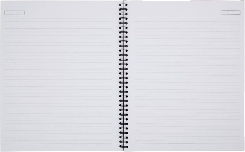 Office Depot Wirebound Notebook, 8 7/8In. X 11In., 1 Subject, Narrow ...