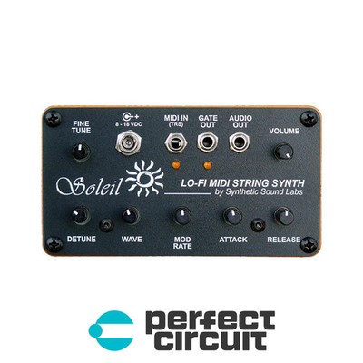 Synthetic Sound Labs Soleil Desktop SYNTHESIZER - NEW - PERFECT CIRCUIT ...