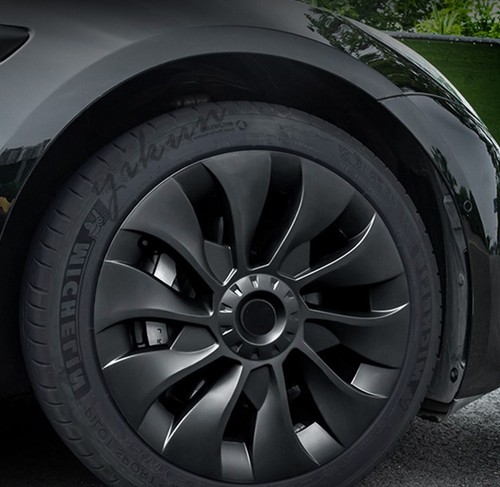 Hubcaps for Tesla Model 3 Storm Wheel Rim Cover 4PCS 18inch Full Cover ...